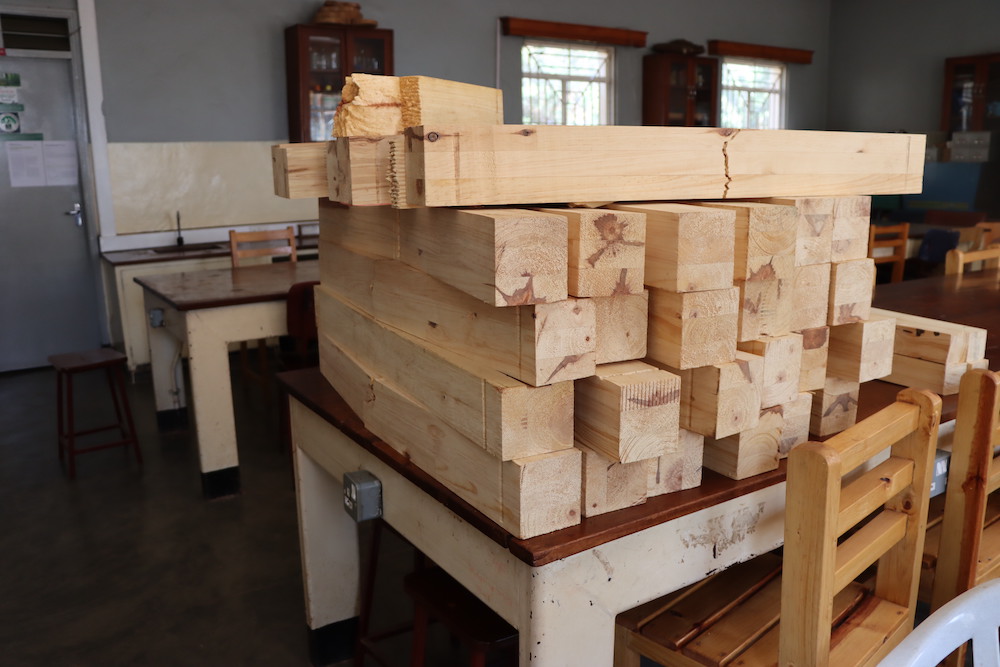 Prefabrication of the Timber Innovation Centre in Kampala, Uganda ...